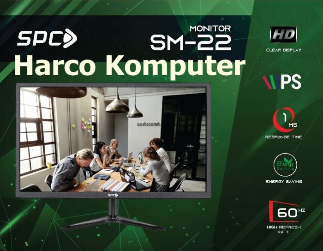 Promo Spc Led Gaming Monitor 22 Inch Diskon 23% Di Seller Hexana Store ...