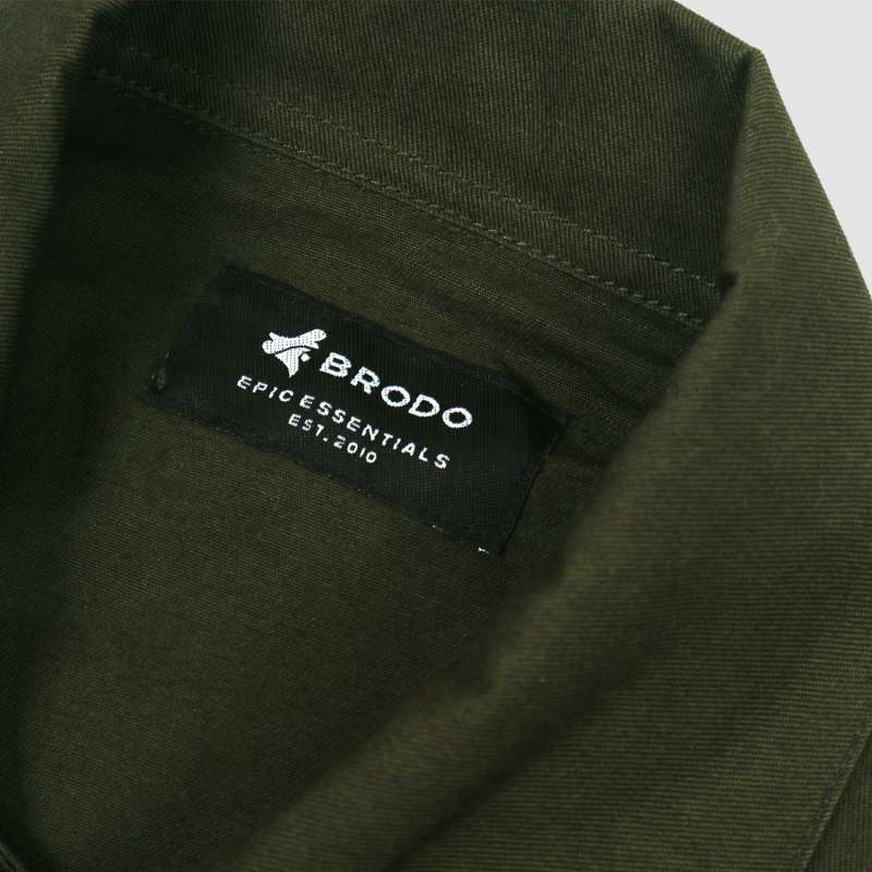 Promo BRODO - Trucker Jacket Olive Diskon 50% di Seller BRODO Official ...