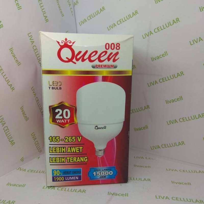 Jual LED QUEEN 20 Watt premium Led T bulb lebih awet lebih terang di ...