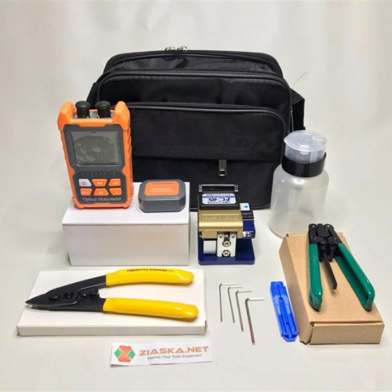 Promo Ftth Tool Kit Opm Mini 3 In 1 Lengkap Fvl Cleaver Fo/Fiber Optic ...