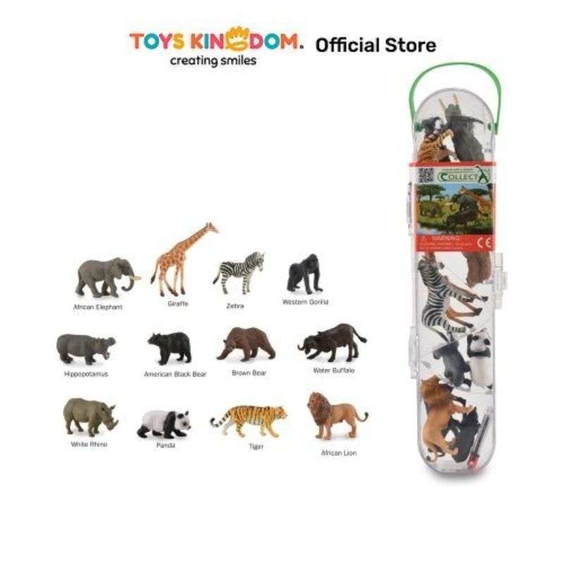 Jual Collecta Miniatur Box Of Mini Wild Animals Di Seller Toys Kingdom ...