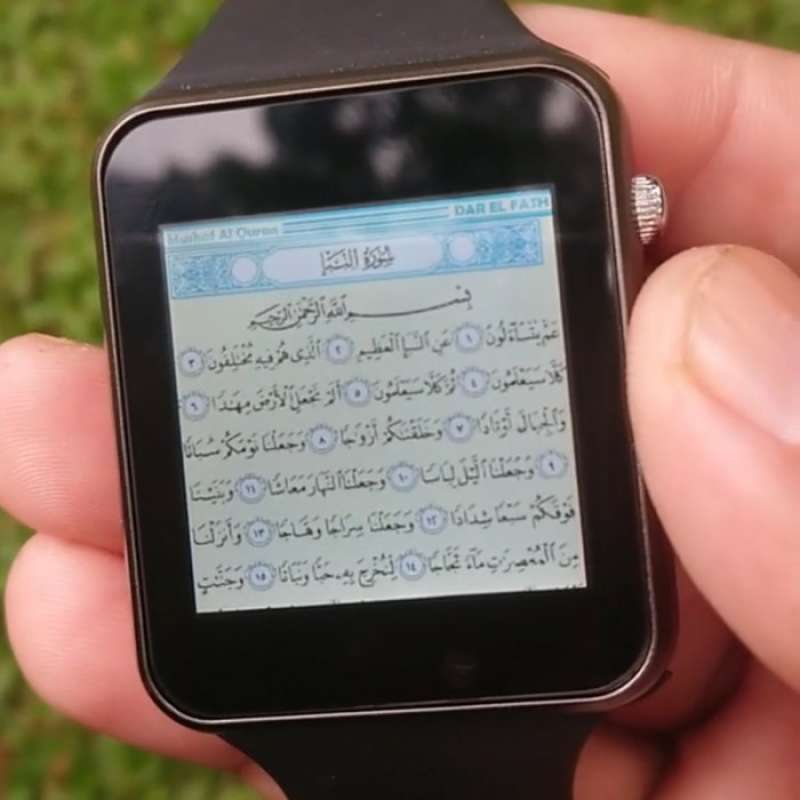 Jual Smartwatch Quran Jam Hafalan Al Quran Ada Mushaf Dan Murottal 30 ...