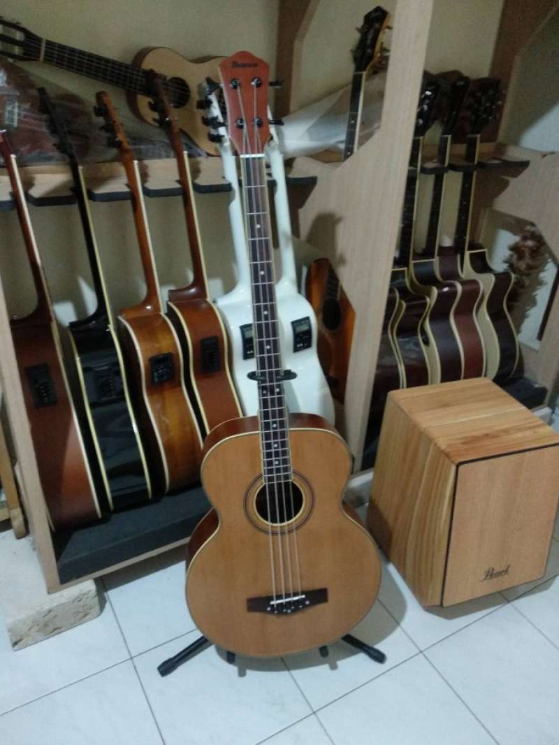 Promo Gitar Bas Bass Akustik Elektrik Ibanez Guitar Diskon 23% Di ...
