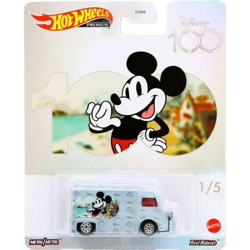 Jual 979s Citroen Type H Mickey Mouse Hotwheels Disney 100 Hot Wheels ...