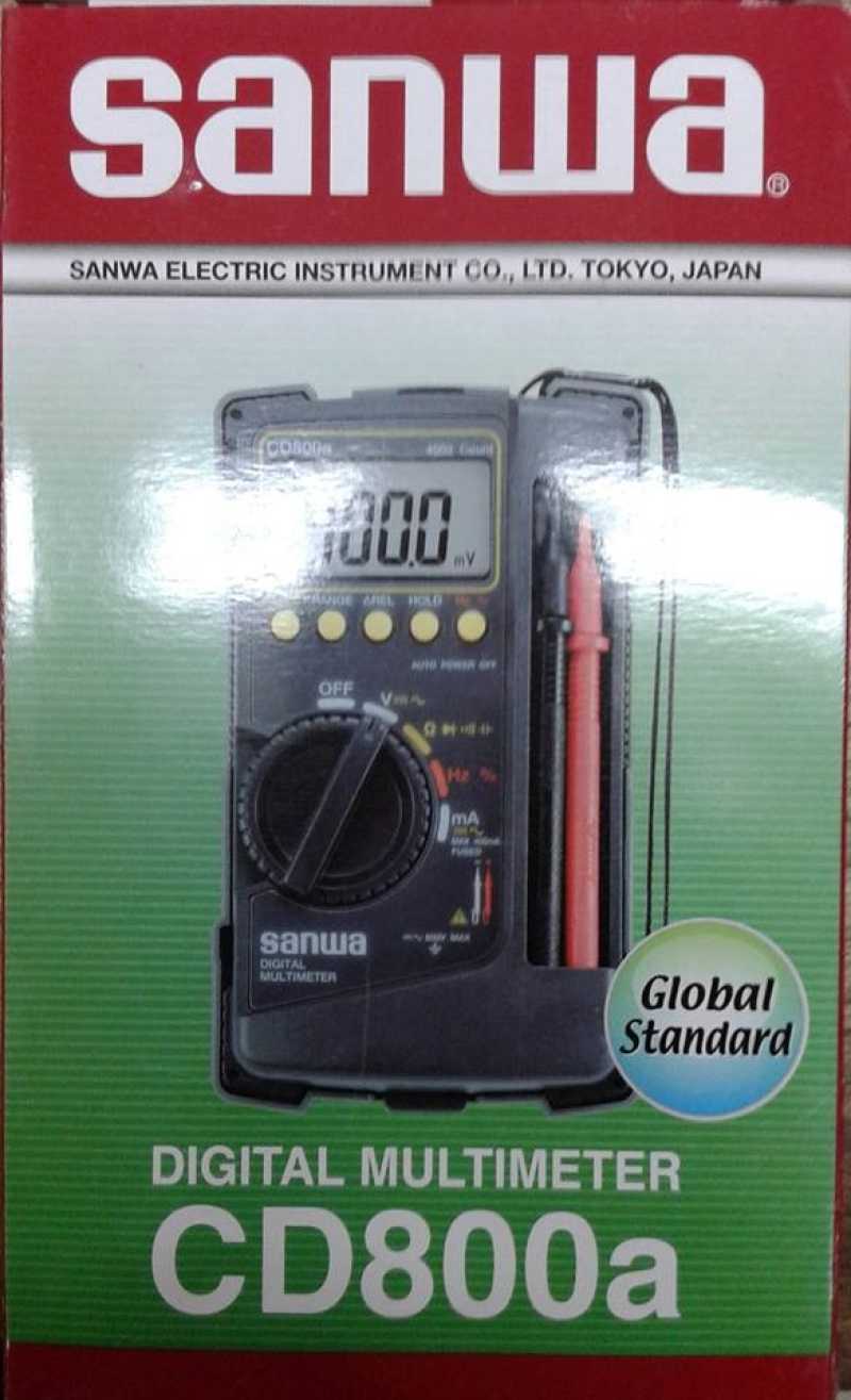 Jual digital multimeter Sanwa CD800A japan di Seller Himaga Store ...