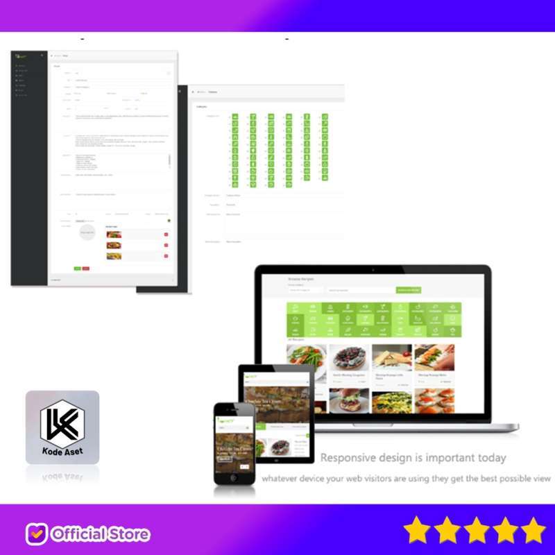 Promo SOURCE CODE APLIKASI I-CHEF RECIPES SCRIPT BY KODEASET Diskon 98% di Seller KODEASET ...