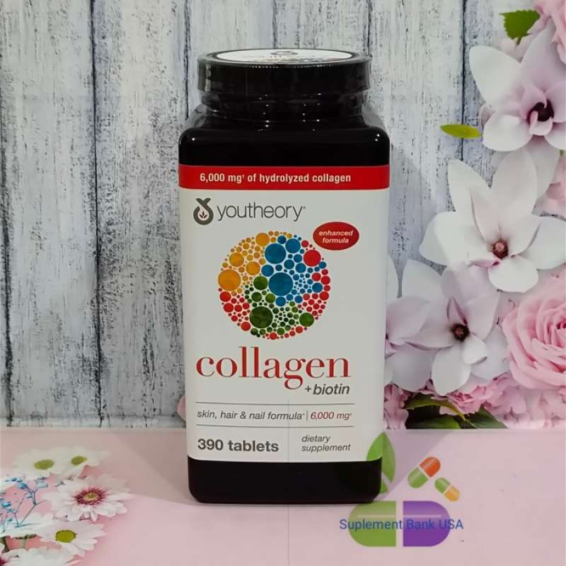 Promo Youtheory Collagen Advanced Formula (390 Tablets) Diskon 23% Di ...