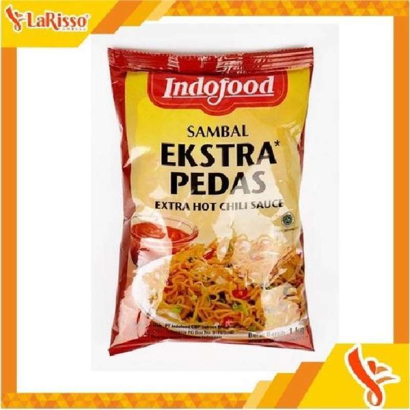 Jual Indofood Sambal 1000gr Pouch Ekstra Pedas Di Seller Larisso ...