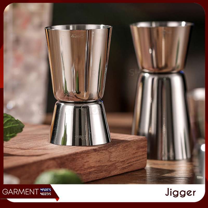 Promo Jigger Stainless Steel Sirup Gelas Takar Gula Syrup Measuring Cup ...