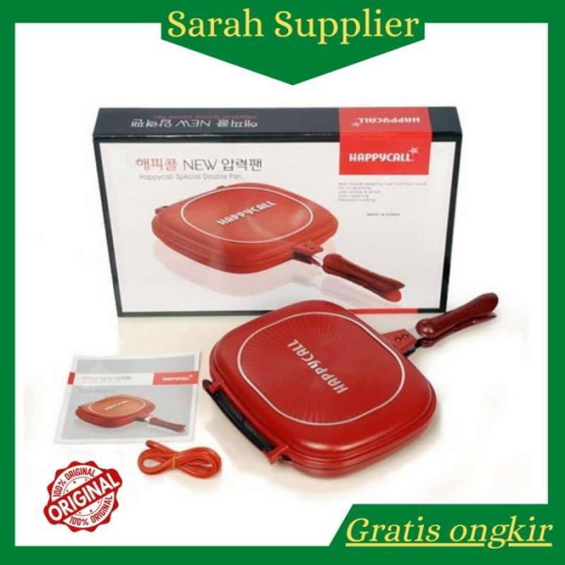 Promo Happy Call Double Pan Jumbo 32cm Original Diskon 23% Di Seller ...