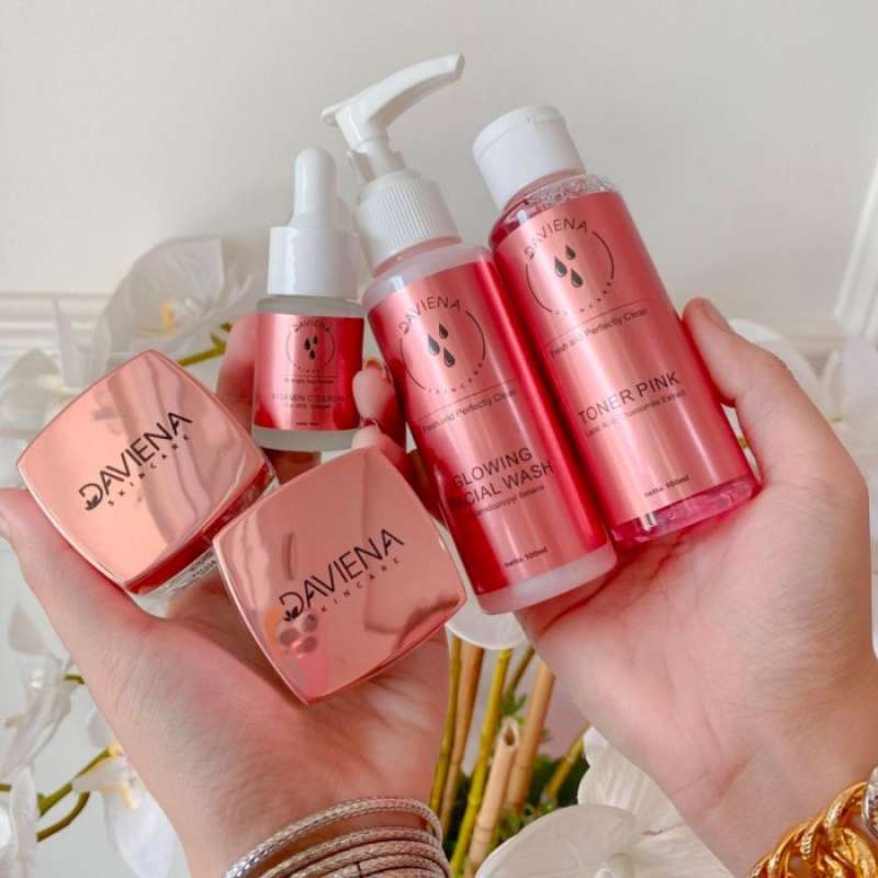 Promo Daviena Skincare Paket Lengkap Diskon 23% Di Seller Vulva Store ...