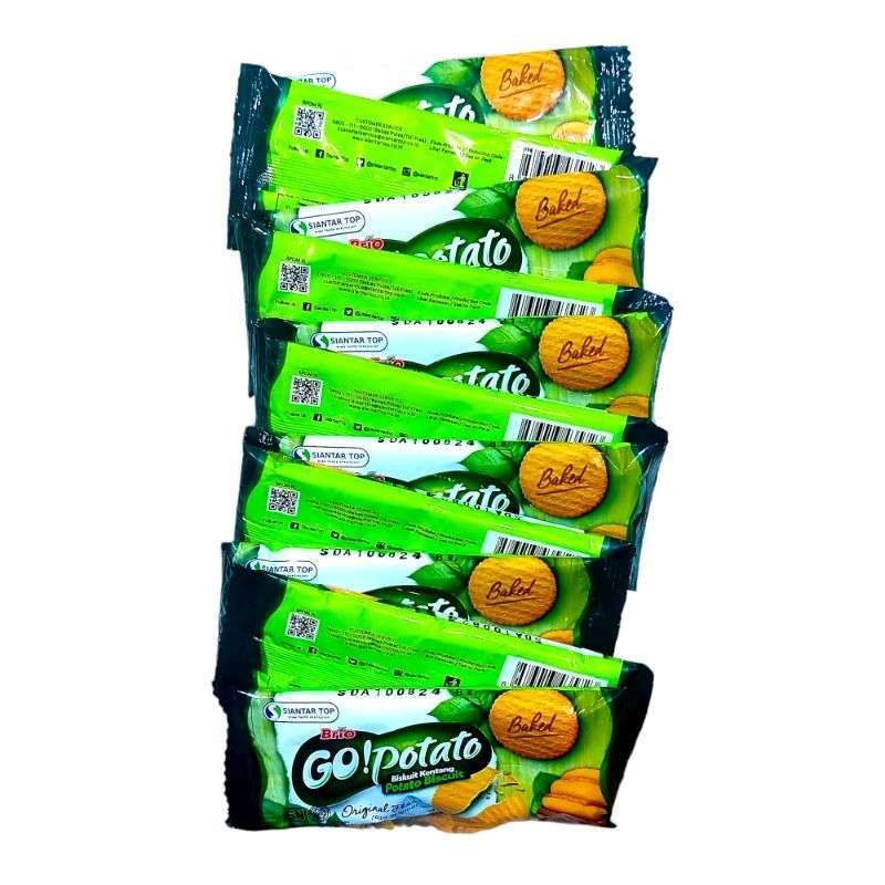 Jual Biskuit Sehat & Trendy : Brio Go! Potato 17 Gram Cita Rasa Wow! Di ...
