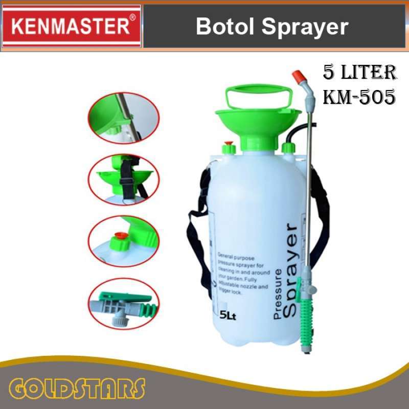 Promo Botol Pressure Sprayer 5 Liter Kenmaster Botol Serbaguna Diskon ...