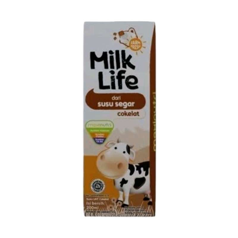 Jual Milk Life UHT 200 ml - Susu Sapi Milklife - Susu Segar Rasa ...