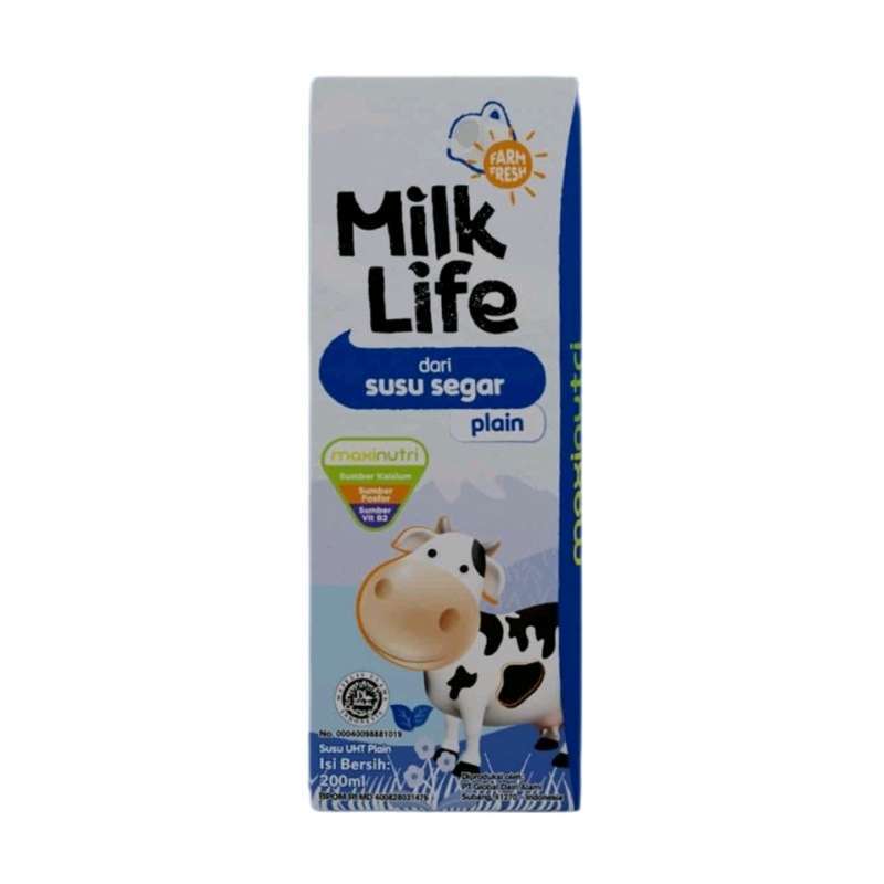 Jual Milk Life UHT 200 ml - Susu Sapi Milklife - Susu Segar Rasa ...