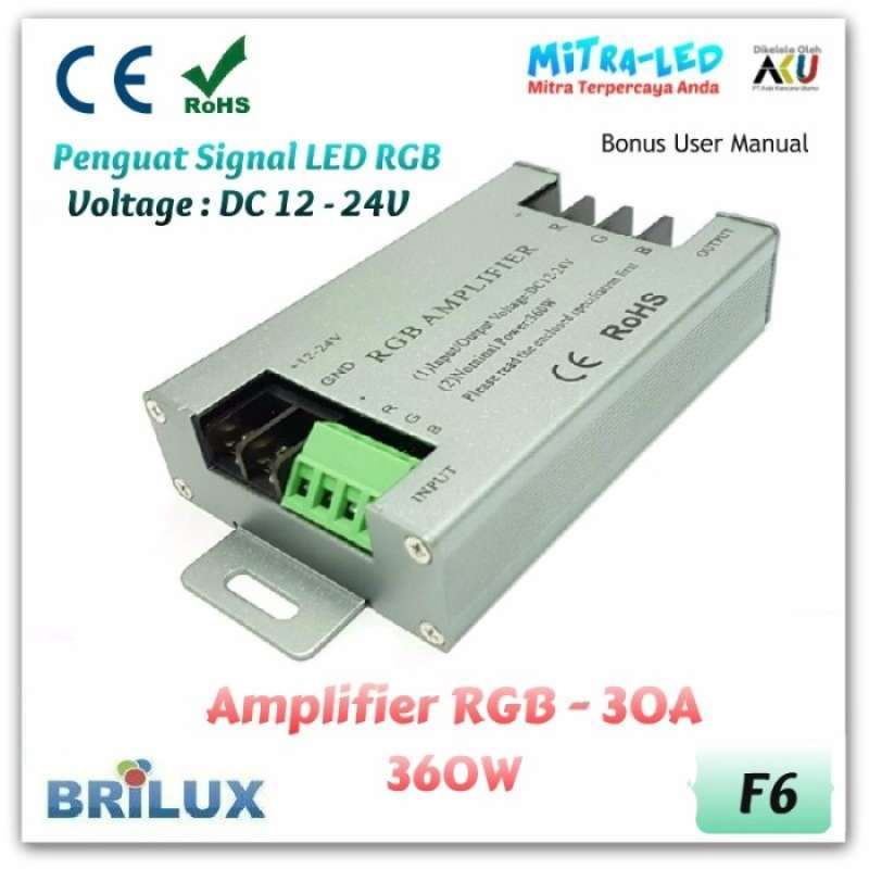 Promo RGB AMPLIFIER | PENGUAT SIGNAL 30A - F06 Diskon 23% di Seller ...