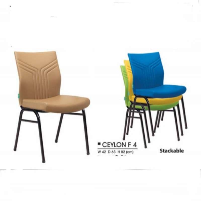 Promo Kursi Stacking Kursi Susun Kursi Kantor Donati Decco Ceylon F 4 ...
