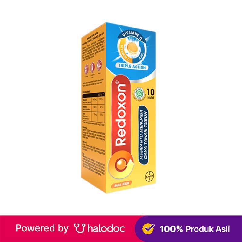 Jual Redoxon Triple Action Effervescent 10 Tablet Di Seller Apotek ...