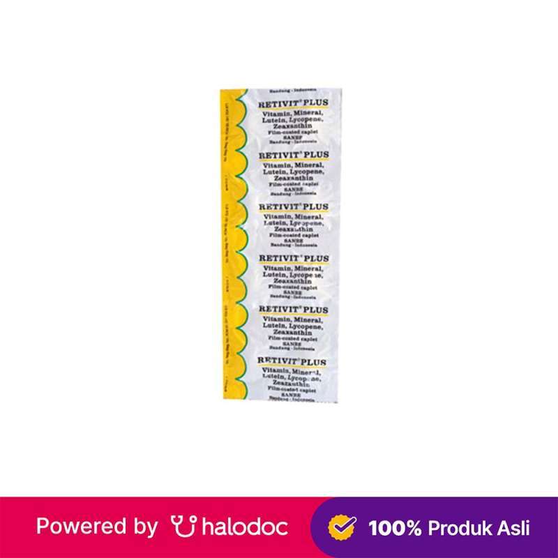 Promo Retivit Plus 10 Kaplet Diskon 11% Di Seller Apotek Ciplak ...