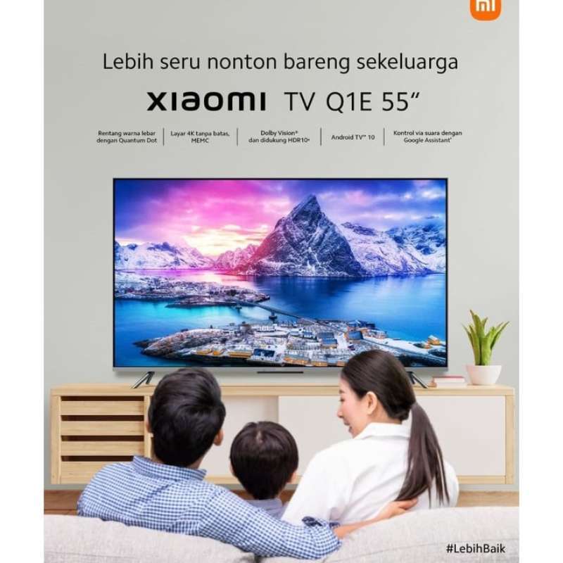Jual Xiaomi Mi TV Q1E 55 inch SMART TV di Seller Go.mart88 - GOMART88 - Kota Medan | Blibli