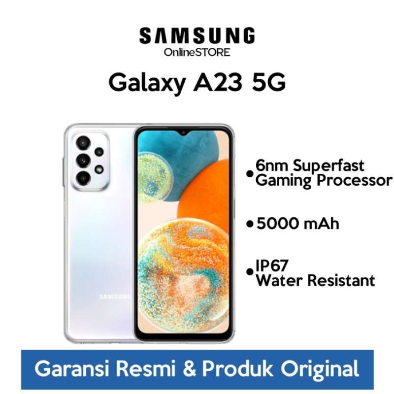 Promo Samsung Galaxy A23 5G 6/128GB - IP67 Water Resistant - 6nm ...