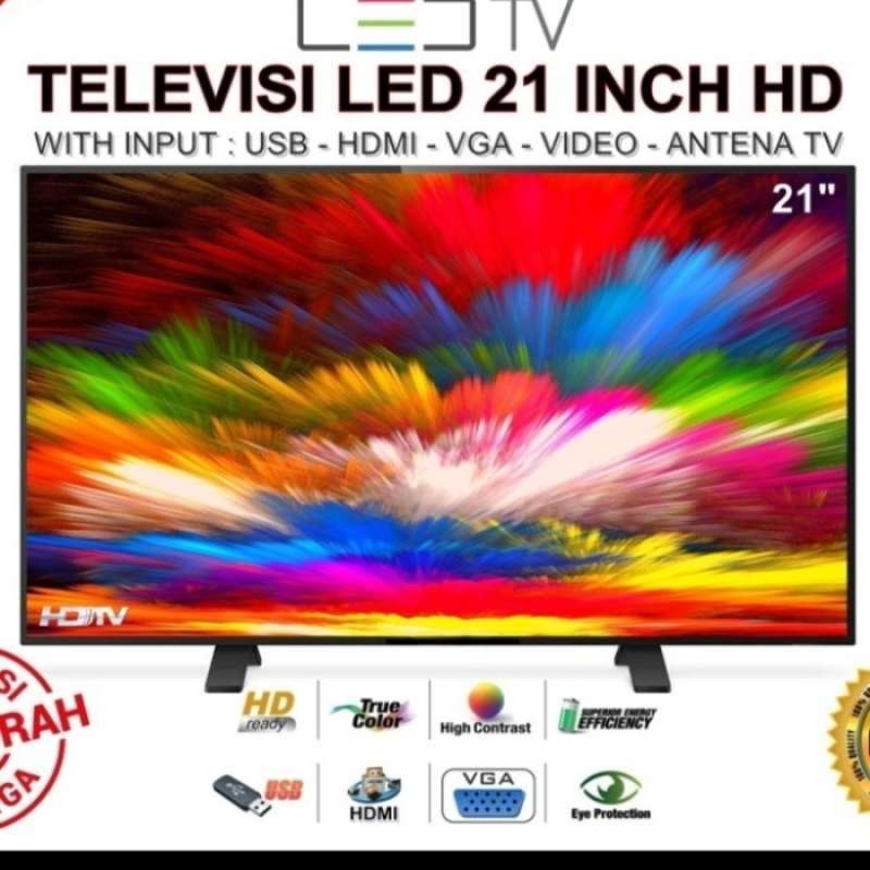 Promo Led Tv 21 Inch Garansi 1 Tahun Diskon 33% Di Seller Farwa Store ...