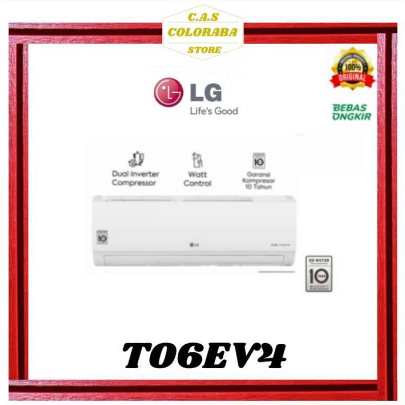 Promo AC LG 1/2 PK inverter T06EV4 | ac lg 1/2 pk inverter t06ev4 Diskon 33% di Seller Farwa ...