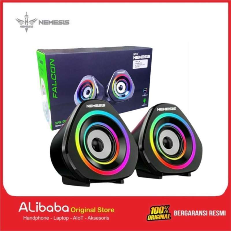 Jual Speaker Gaming Nyk Nemesis Spn-08 Rgb Falcon / Speaker Rgb Gaming Di Seller Alibaba ...