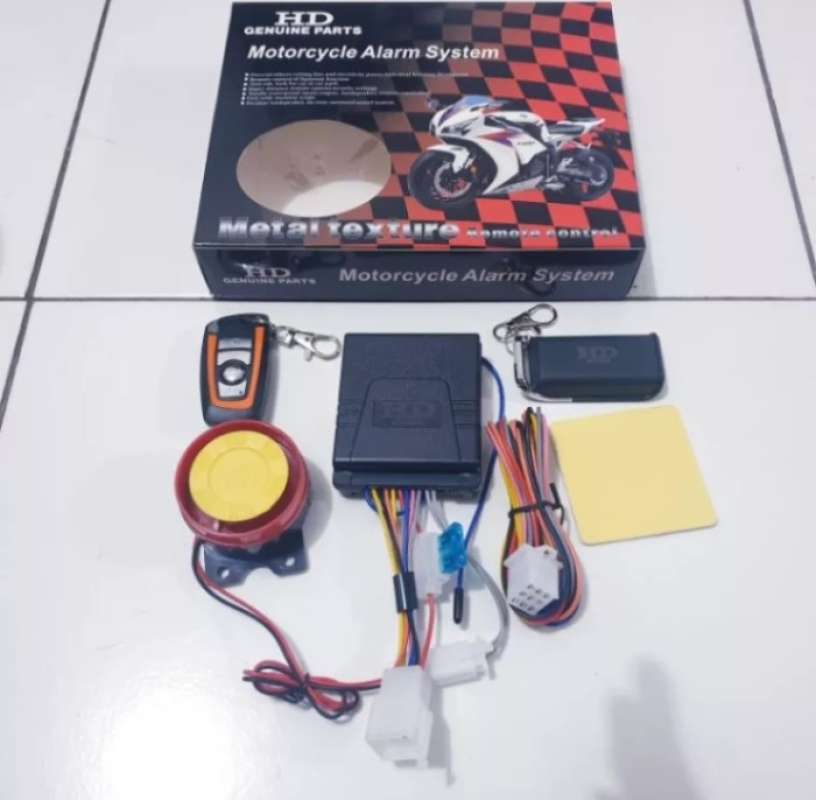 Jual Alarm System Remote Hd Bisa Starter Motor Dan Mobil Anti Maling ...