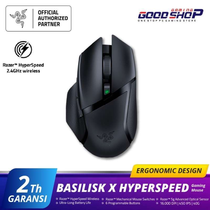 Jual Razer Basilisk V3 X HyperSpeed - RGB Wireless Gaming Mouse di ...