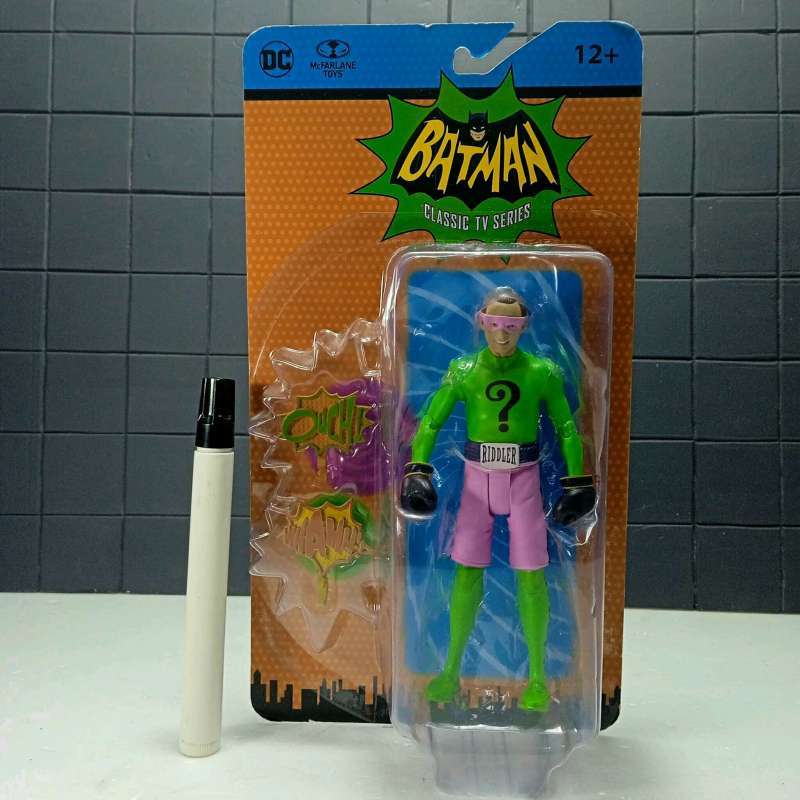 Jual Mainan action figure Mcfarlane riddler batman boxer tv series ...