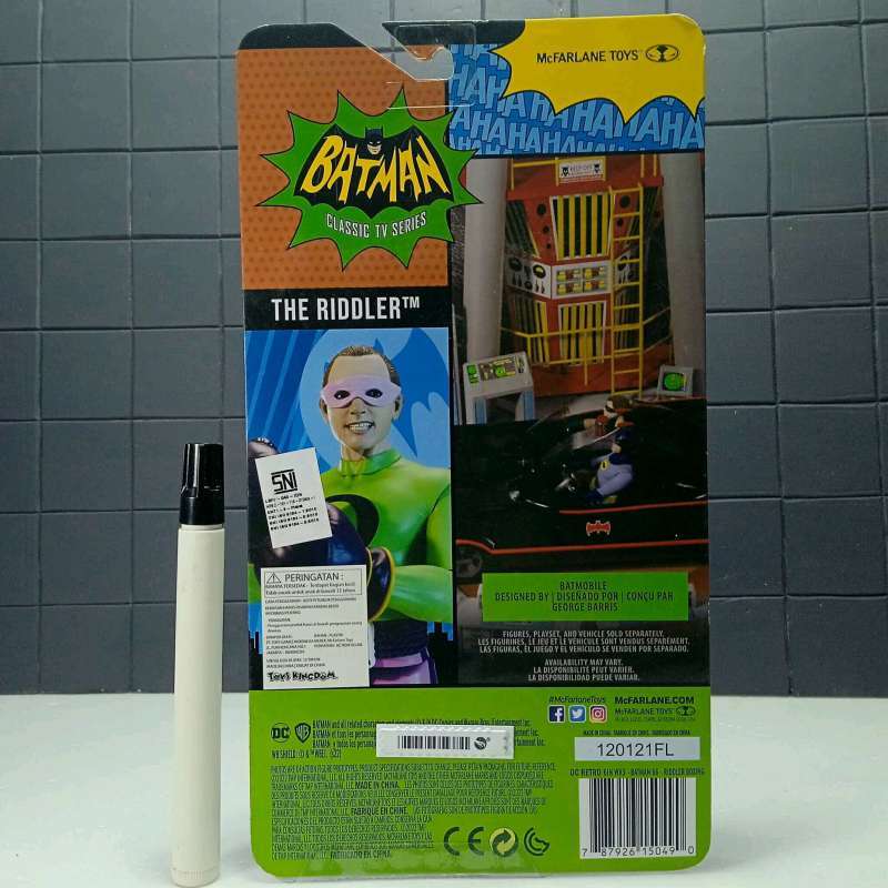 Jual Mainan action figure Mcfarlane riddler batman boxer tv series ...