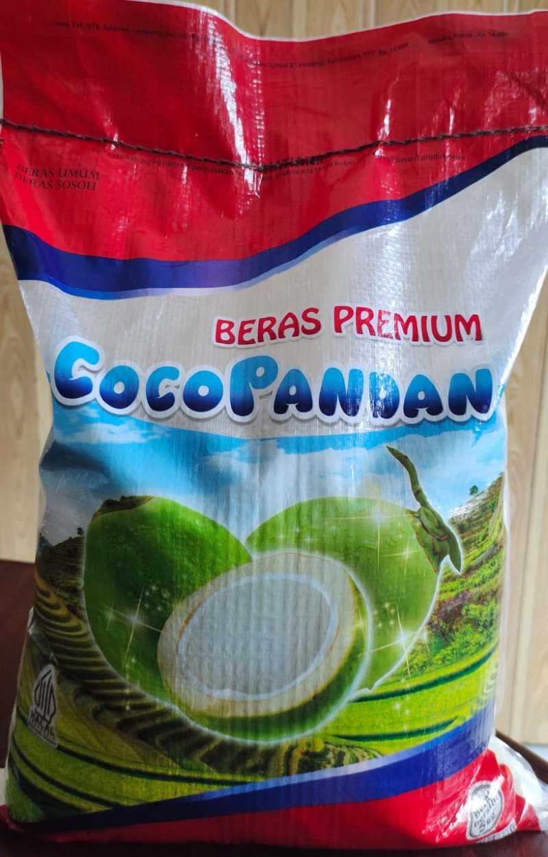 Promo Coco Pandan Beras Premium 5 Kg Diskon 5% Di Seller Beras Lahap ...