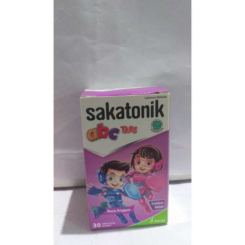 Jual Sakatonik Abc Anggur 30 Tablet Di Seller Apotek Nadira - Melong ...