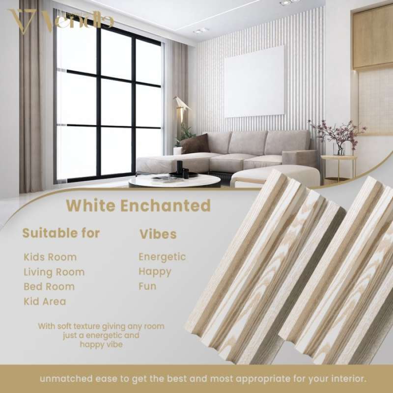 Promo Wpc 24mm 3 Meter Wall Panel Dinding Kayu - Dekor Dinding 3d Wall ...