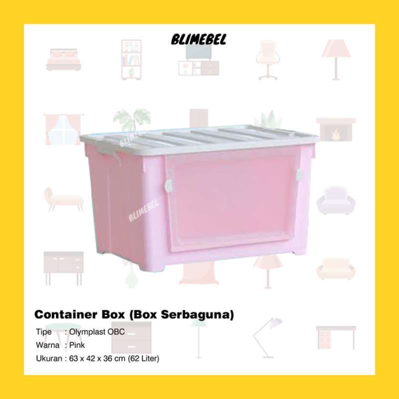 Promo Container OBC Olymplast / Tempat Penyimpanan Plastik / Organizing ...