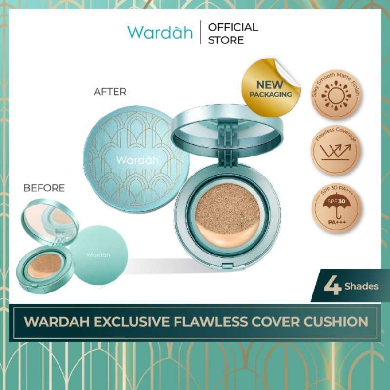 Jual WARDAH EXCLUSIVE TWC REFIIL 12G NEW COVER - 02 Light Beige di ...