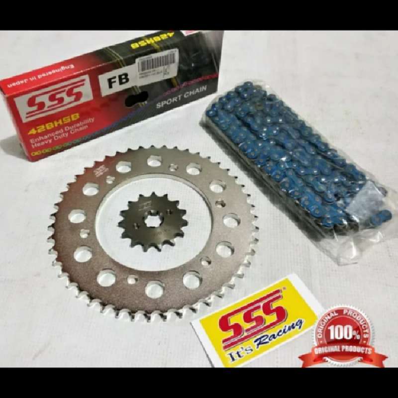 Promo gear ger gir set original sss 428 all new r15 v3 led Vixion R 155 vva Diskon 26% di Seller ...