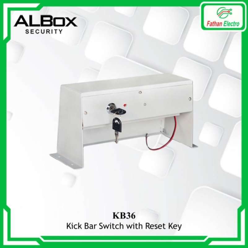 Promo Kick Bar Switch with Reset Key - Kickbar Alarm Albox KB36 Diskon ...