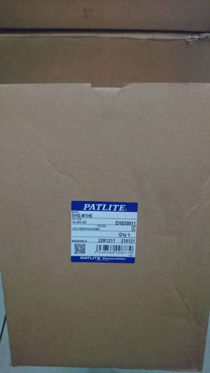 Promo PATLITE EHS-M1HE MULTITONES SIGNAL HORN ALARM SIRINE 12-24DC/AC PUTIH Diskon 23% di Seller ...