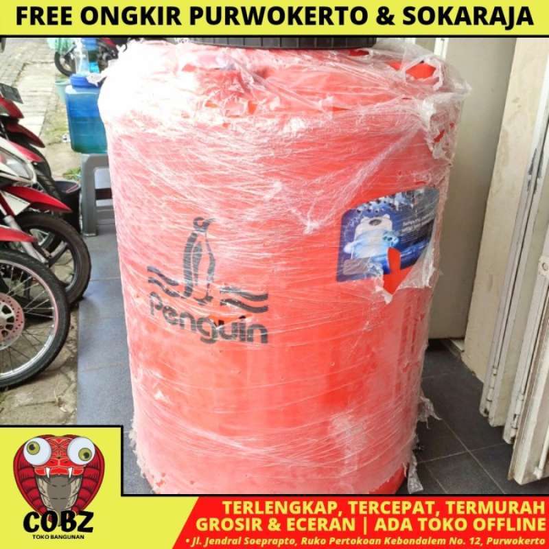Jual 700 Liter / Penguin Water Torrent Tangki Tandon Air Plastik Pvc Di Seller Cobz Indonesia ...