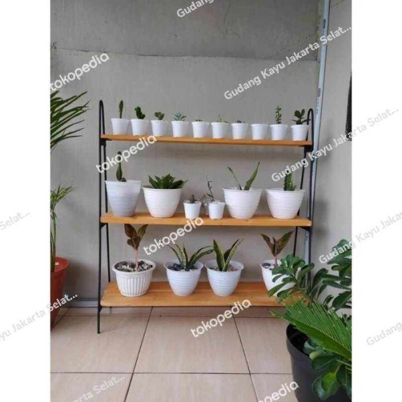 Promo Rak Tanaman Besi / Rak Tanaman Susun / Rak Serbaguna / Diskon 33% ...