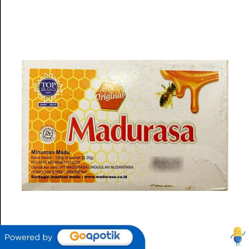 Jual Madurasa Original 20 Gram Box 6 Sachet Di Seller Apotek A Gunung ...