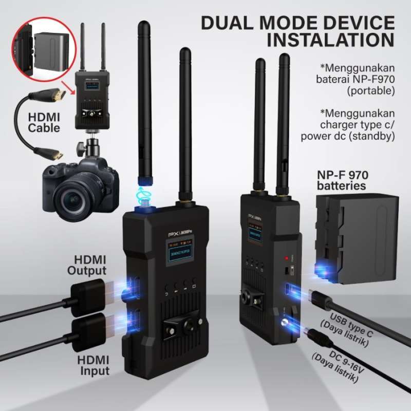 Jual Wireless Camera Transmitter Px Jm300pro Di Seller Satelit ...