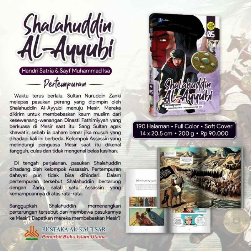 Promo Komik Anak Salahuddin Al Ayyubi #5 Diskon 28% Di Seller Onic Shop - Harapan Jaya, Kota ...