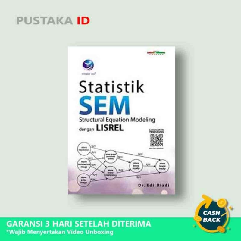 Jual Buku Statistik SEM - Structural Equation Modeling dengan Lisrel di ...