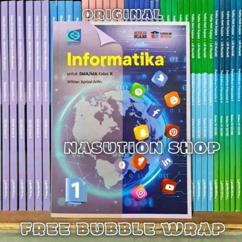 Jual Buku Informatika Kelas 1 2 3 / 10 11 12 Sma Grafindo Kurikulum Merdeka Di Seller Pilihan ...