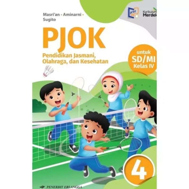 Promo Buku Pelajaran Kurikulum Merdeka Kelas 4 Sd (erlangga ...
