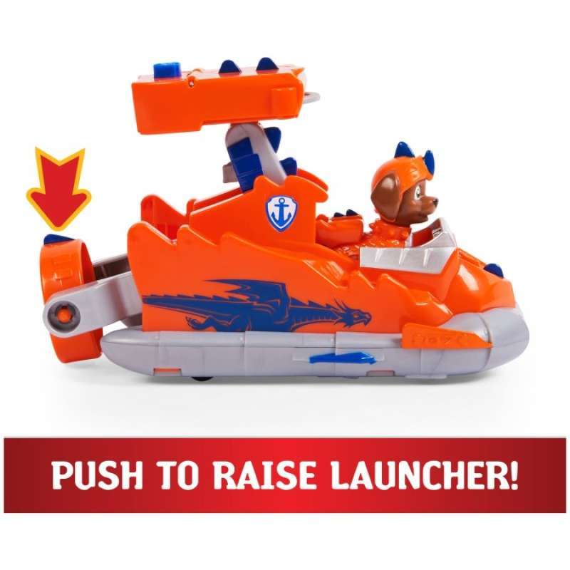 Promo Paw Patrol Rescue Knights Zuma Deluxe Vehicle Boat Set ...