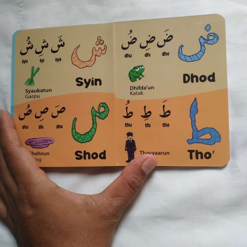 Promo Buku Aktivitas Anak 1-3 Tahun - Boardbook Mengenal Huruf Hijaiyah ...